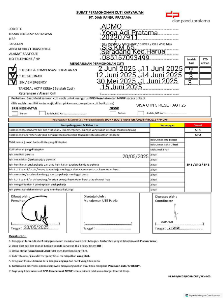CTN, CTE & CT SITE YOGA ADI | PDF