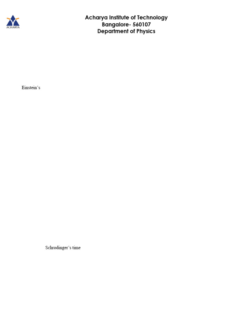 Question Bank For CSE Stream For The AY-23-24 | PDF | Superconductivity | Wave Function
