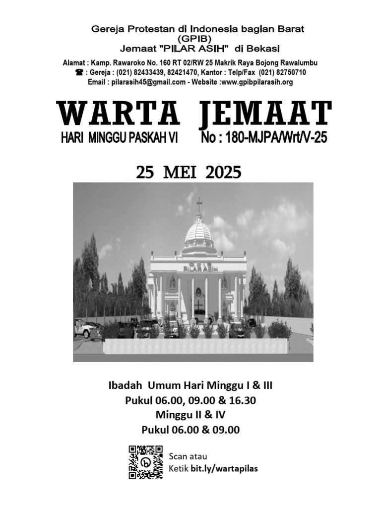 Kalender GPIB 2025 dan Bacaan Alkitab | PDF