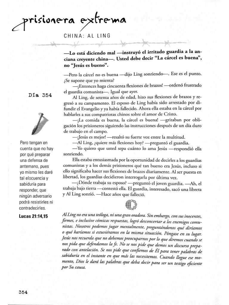 Devoción Extrema -Dia 354 | PDF