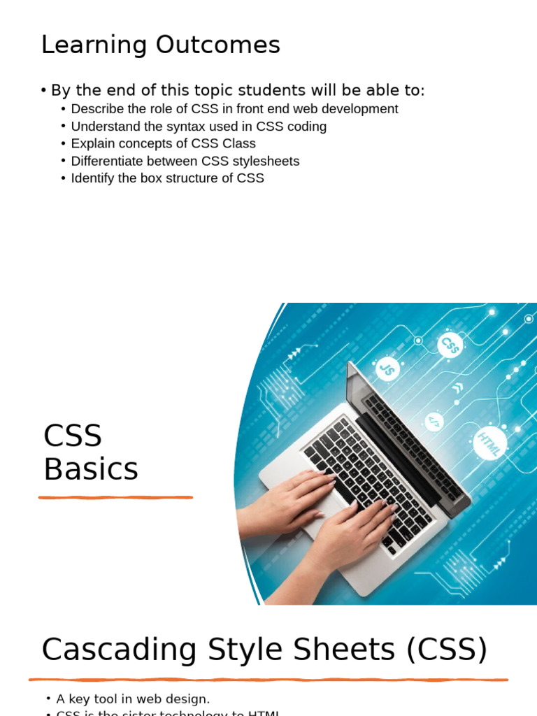 Topic 2 - Introduction To CSS | PDF | Html | Html Element