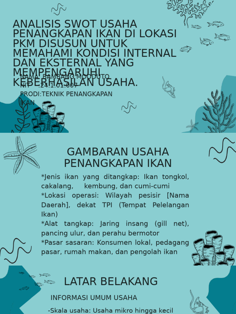 Bambang Mooduto Anlisis Swot - 20250514 - 120616 - 0000 | PDF