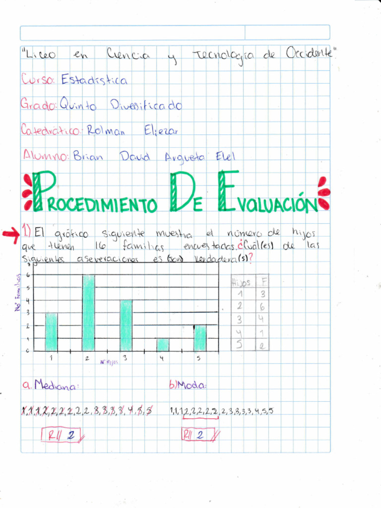 Procedimiento Examen Brian David Argueta Elel | PDF