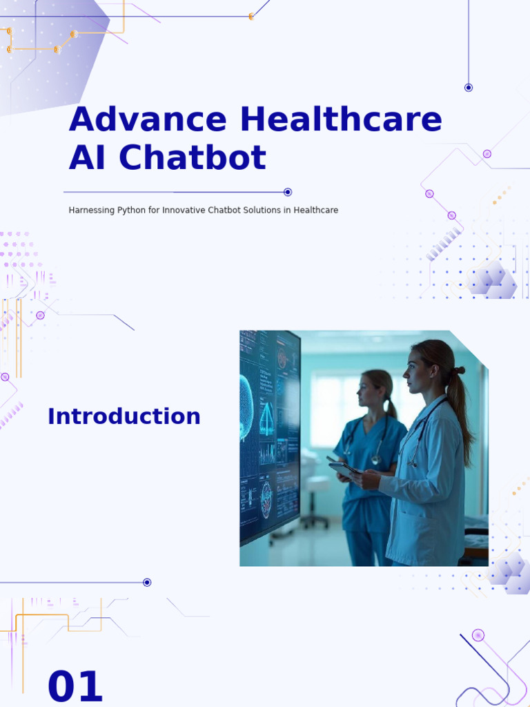 Advance Healthcare AI Chatbot | PDF | Usability | Artificial Intelligence