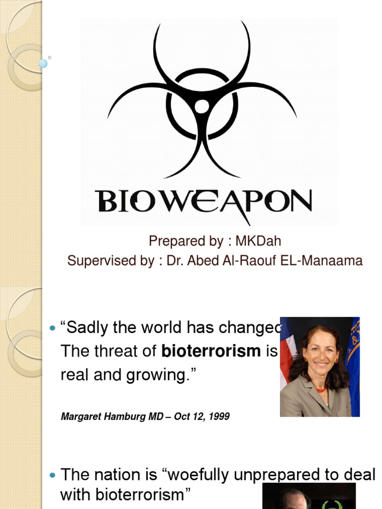 Bio Weapon | PDF | Biological Warfare | Anthrax