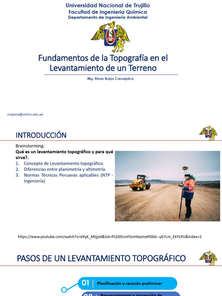 Fundamentos de La Topografía en El Levantamiento de Un Terreno | PDF ...