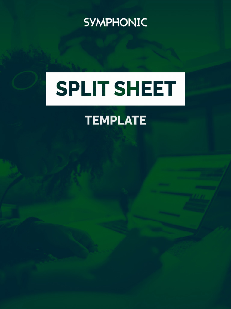 Writers' Split Confirmation Template | PDF