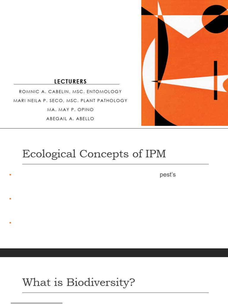 Ecological and Human Behavior Concept 1 1 | PDF | Ecosystem | Food Web