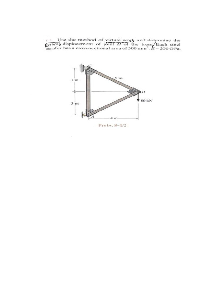 Structural Analysis HW#3 | PDF