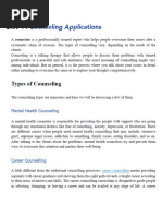 Bupa Cash Plan Benefits Overview | PDF | Patient | Psychotherapy