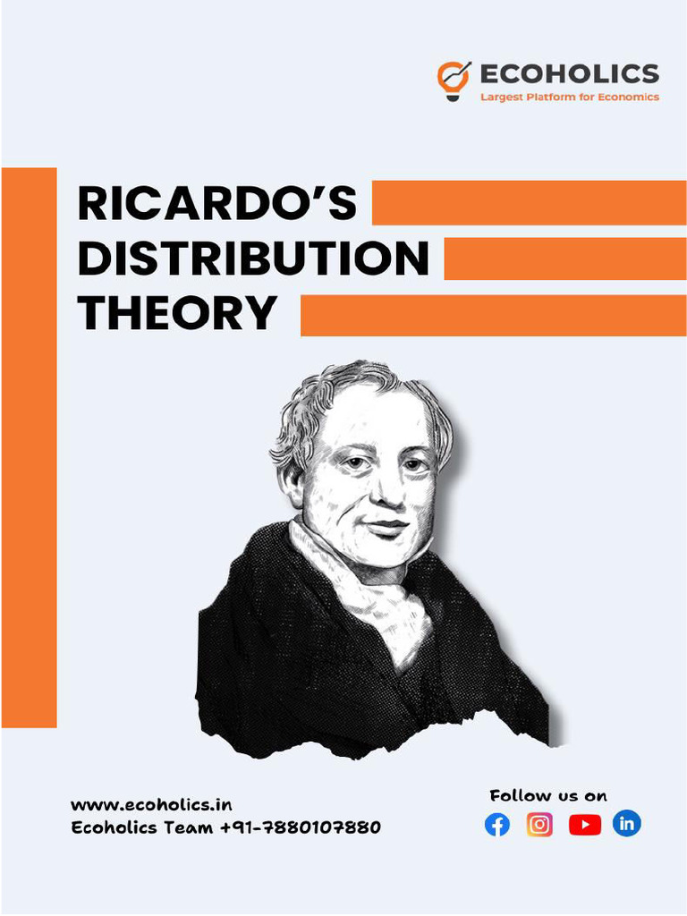 Ricardo's Theory of Distribution Explained | PDF | Labour Economics ...