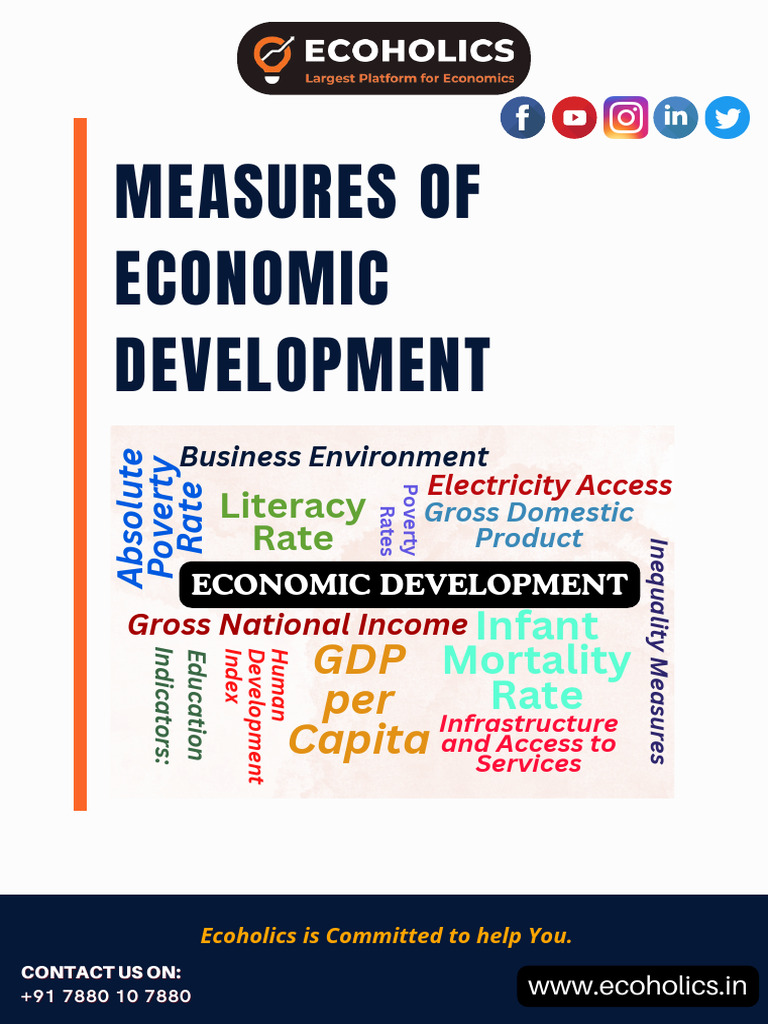 Economic Development Measures Explained | PDF | Human Development Index ...