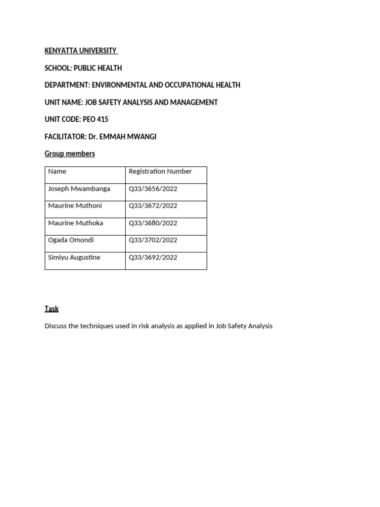 Science of Safety Group | PDF | Risk | Risk Assessment