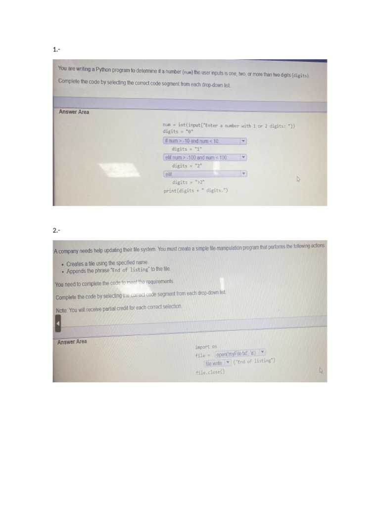 Ejercicios_Python | PDF