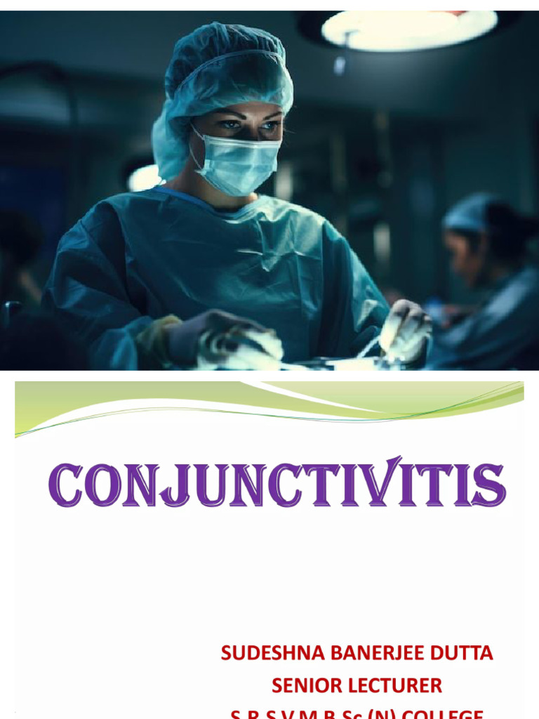 Conjunctivitis | PDF