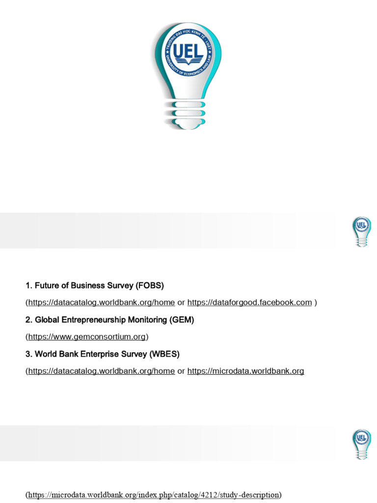 Chapter 5 - Secondary Data Sources | PDF | Economies | Business