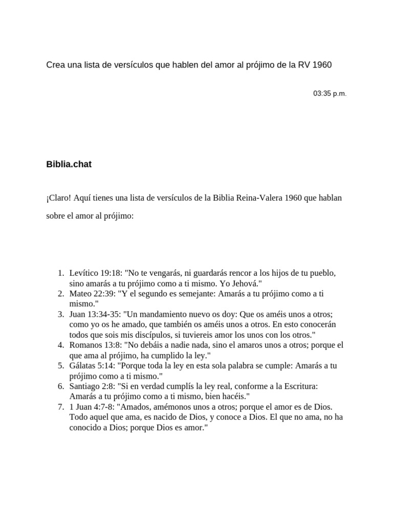 Estudio Del Amor Al Prójimo | PDF | Amor | Creencia religiosa y doctrina