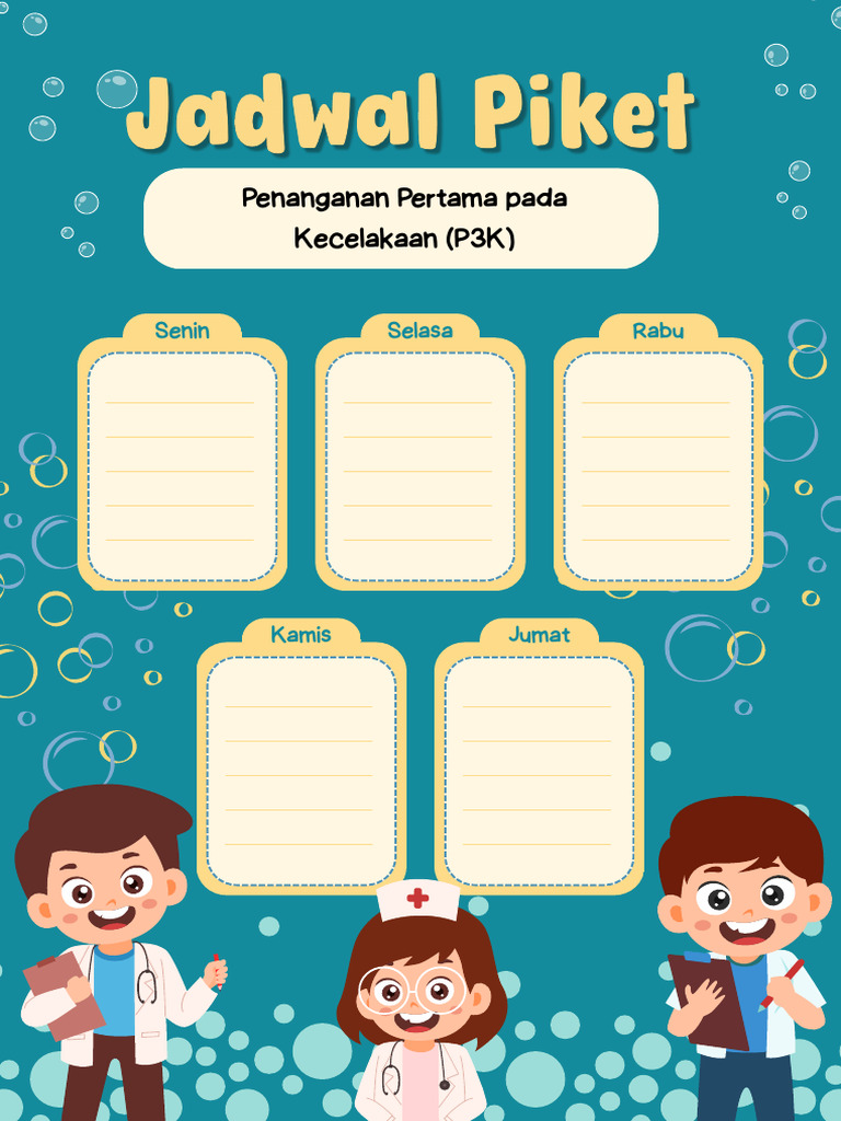 Jadwal Piket P3K UKS | PDF