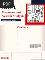 Measurement System Analysis (MSA) | PDF | Accuracy And Precision | Measurement