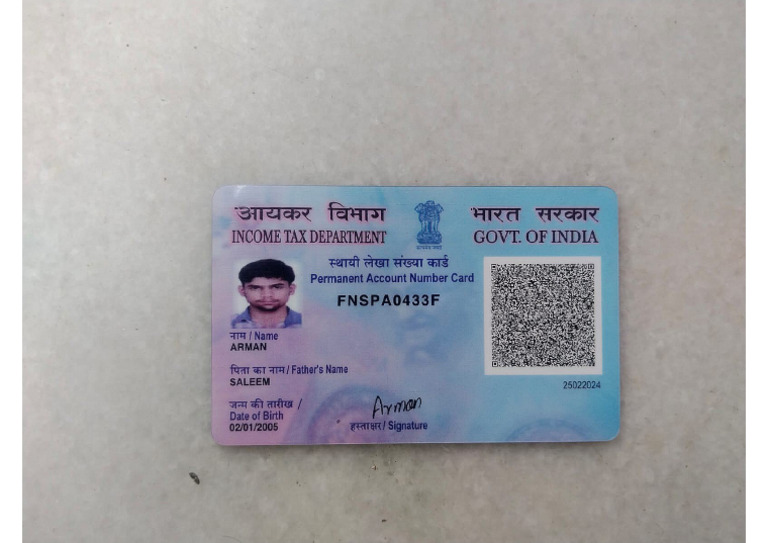 Pan Card | PDF