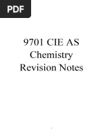 9701 A Level Chemistry Data Booklet | PDF | Amine | Carboxylic Acid