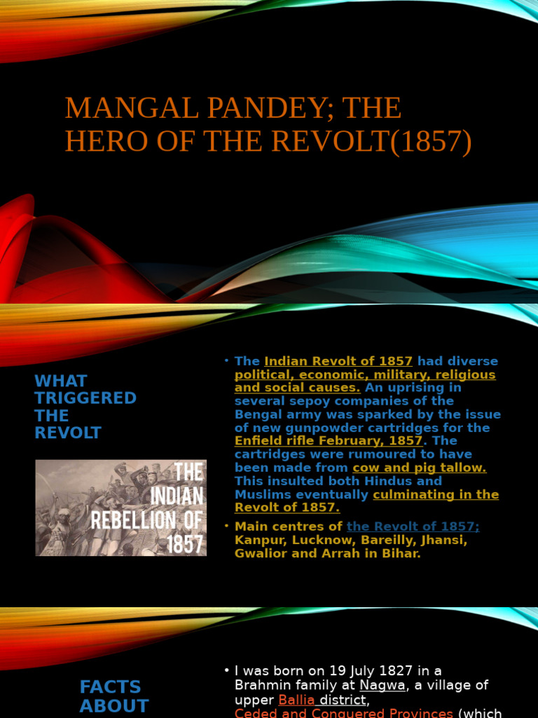 Know about Mangal Pandey | PDF
