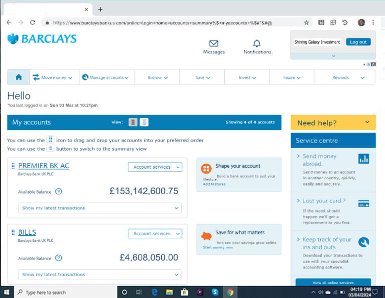 Barclays-Browsing Page-Screenshot | PDF