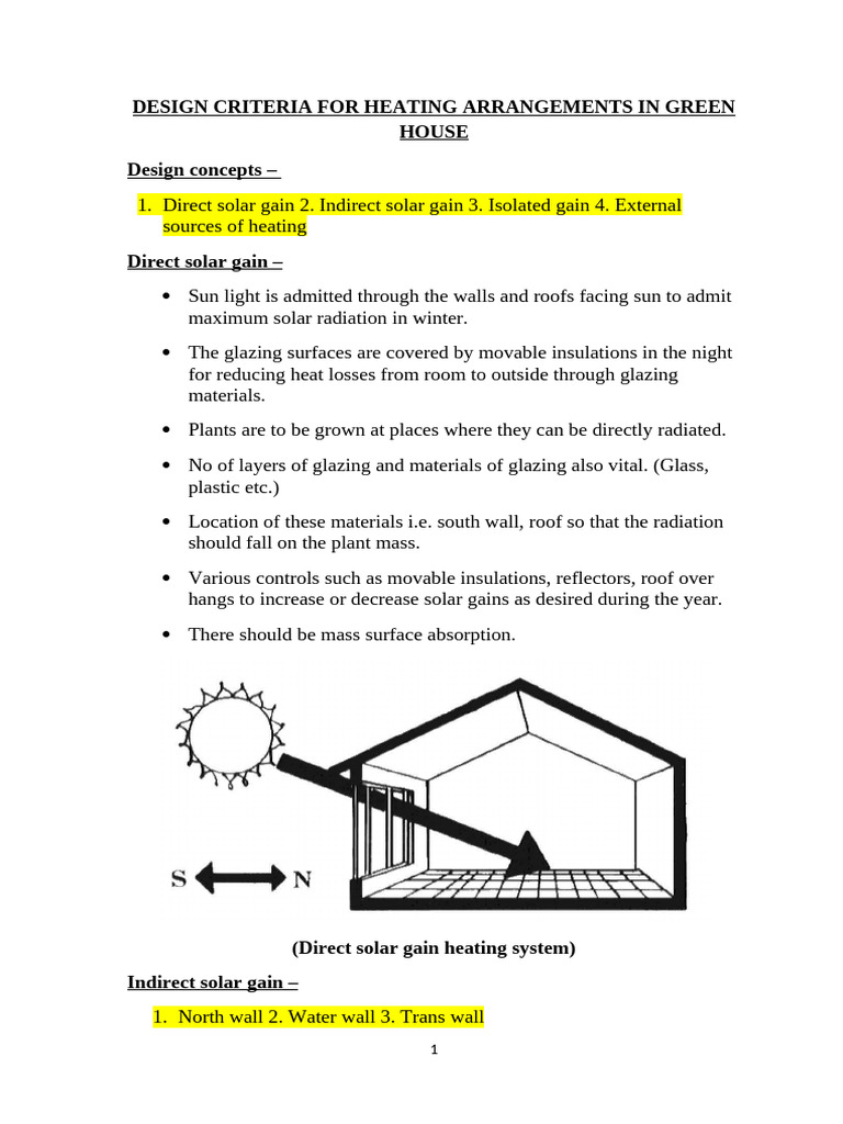 Greenhouse Heating Design Criteria | PDF | Water Heating | Boiler