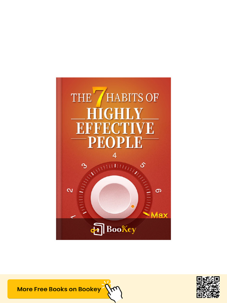 The 7 Habits of Highly Effective People PDF | PDF | Mind ...