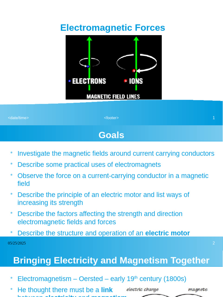 Electromagnetic Forces IGCSE Physics | PDF | Electric Motor | Relay