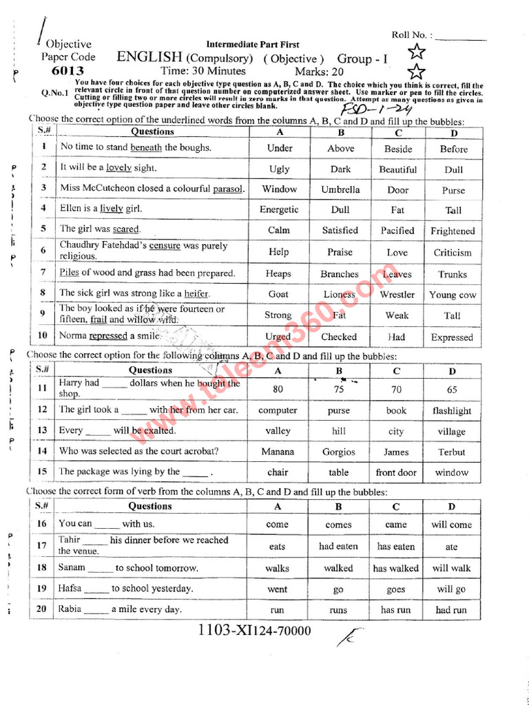 English-11 (FSD-24) | PDF