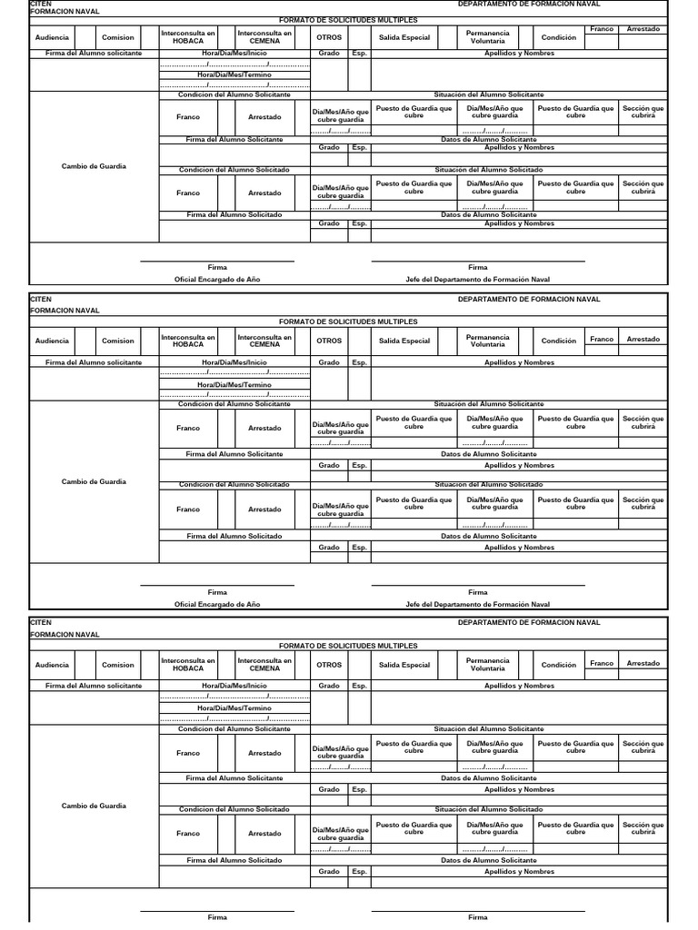 Papeletas Multiples | PDF