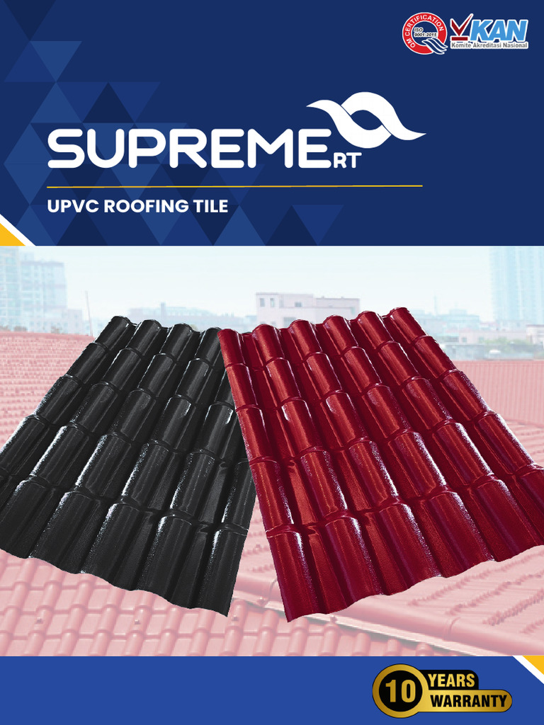 Atap Genteng UPVC Supreme RT | PDF