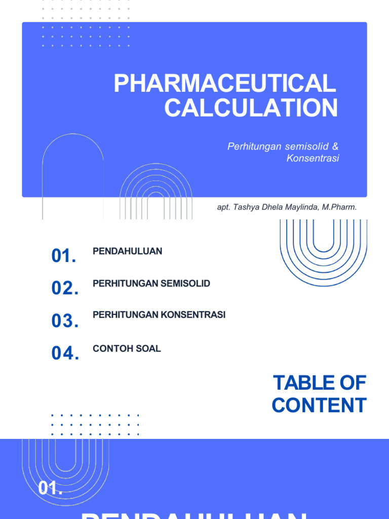 PC - 2. Perhitungan Semisolid-2 | PDF