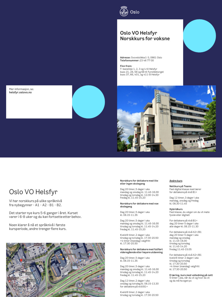 Vo Helsfyr 2024 2025 | PDF