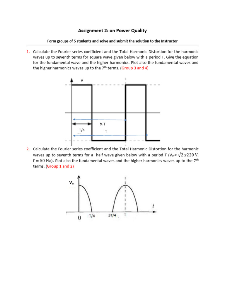 Assignment On Harmonics-2 | PDF