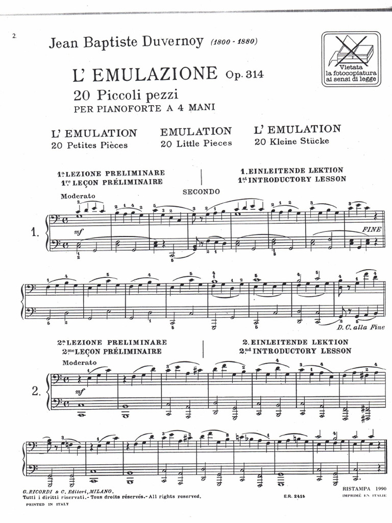 L'Emulazione - Duvernoy | PDF
