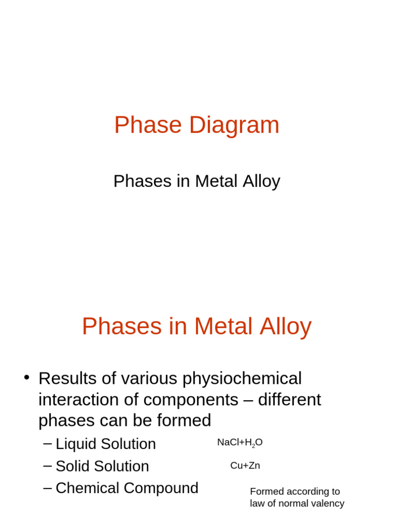 Lecture - 5 Phase Diagram | PDF | Phase (Matter) | Mixture