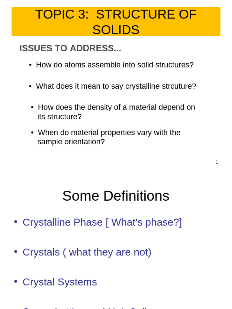 Understanding Bravais Lattices | PDF | Crystal Structure | Crystallite