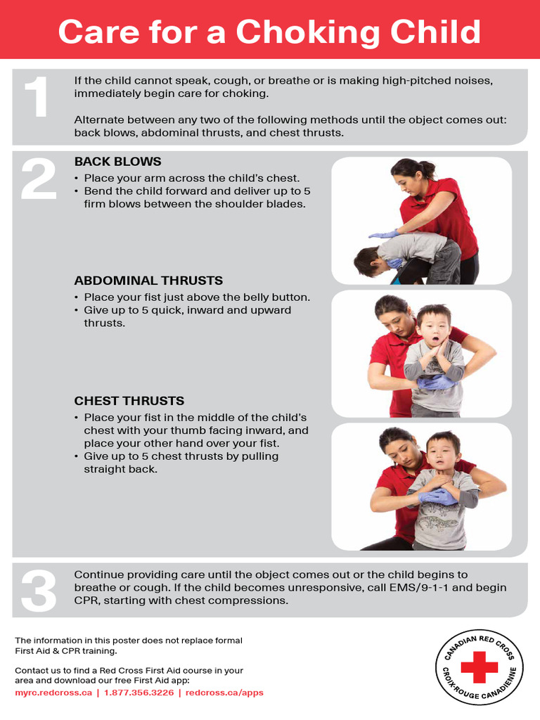 First Aid Fa Poster Chokingchild Web | PDF