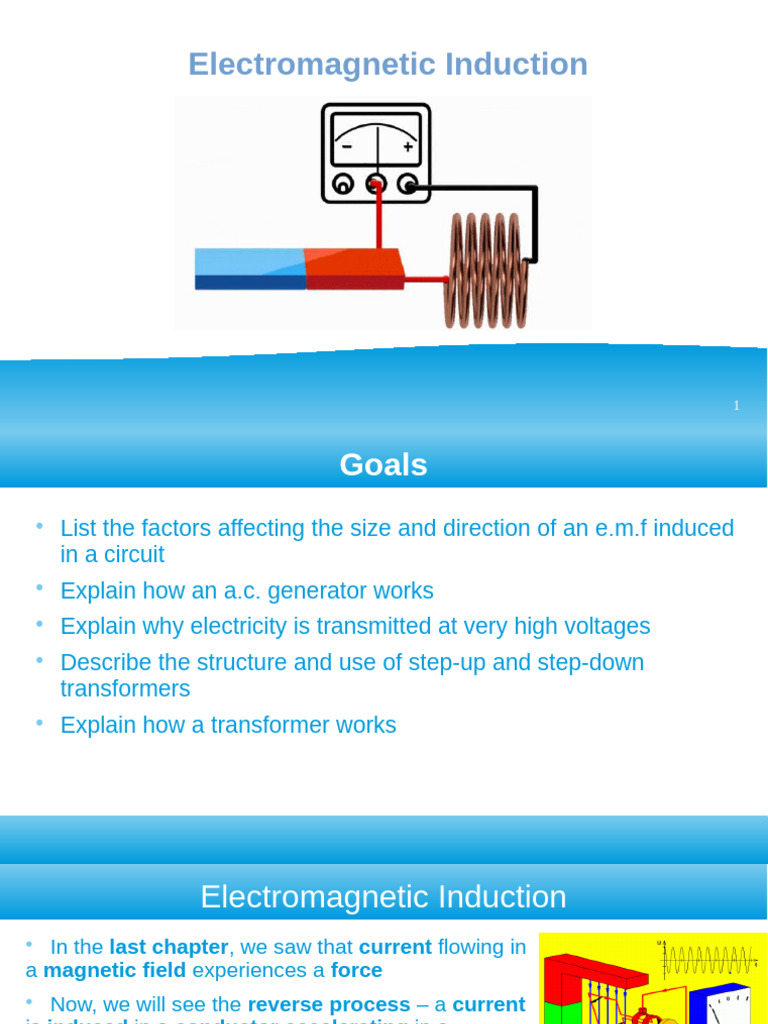 Electromagnetic Induction IGCSE Physics | PDF | Electromagnetic ...
