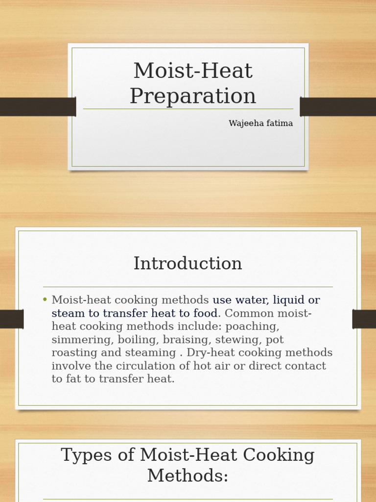 Moist Heat 2 | PDF