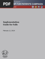 WSHA Post Fall Huddle Tool | PDF | Patient | Nursing