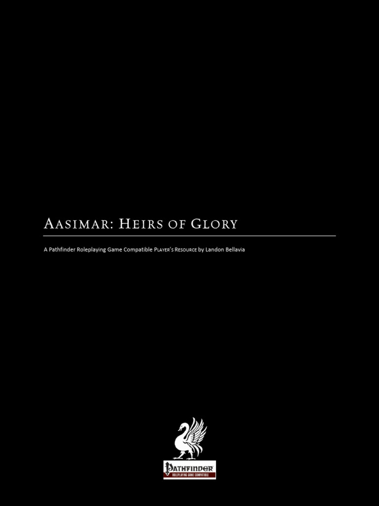 Aasimar - Heirs of Glory | PDF | D20 System