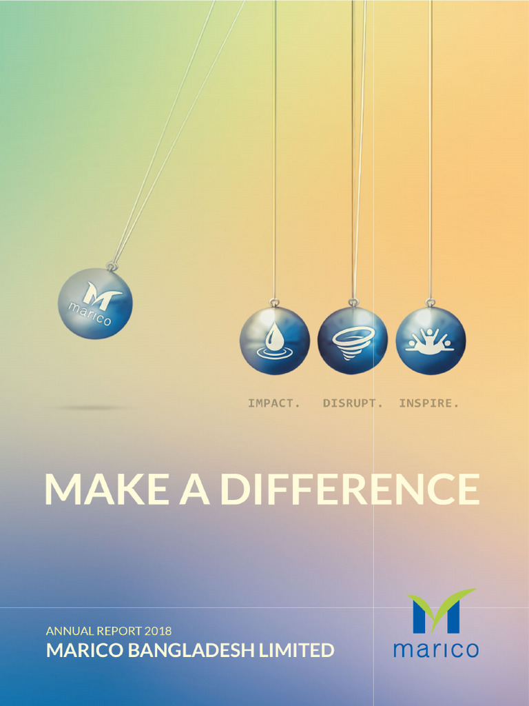 Marico Bangladesh Annual Report 2018 | PDF | Business