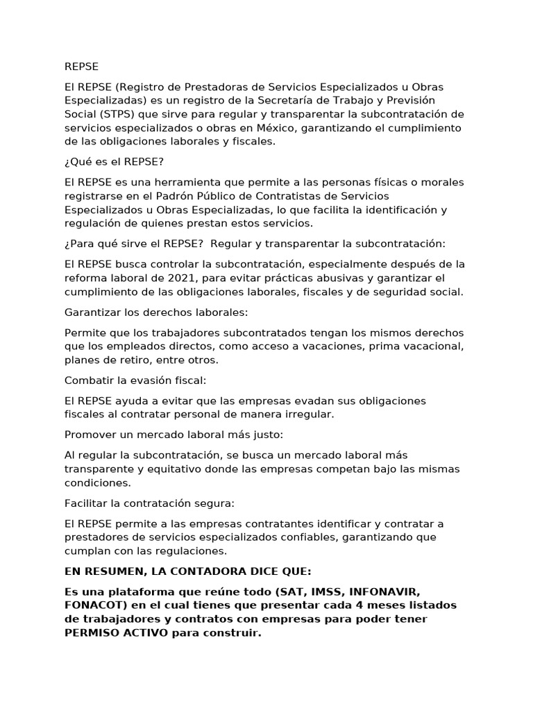Repse | PDF