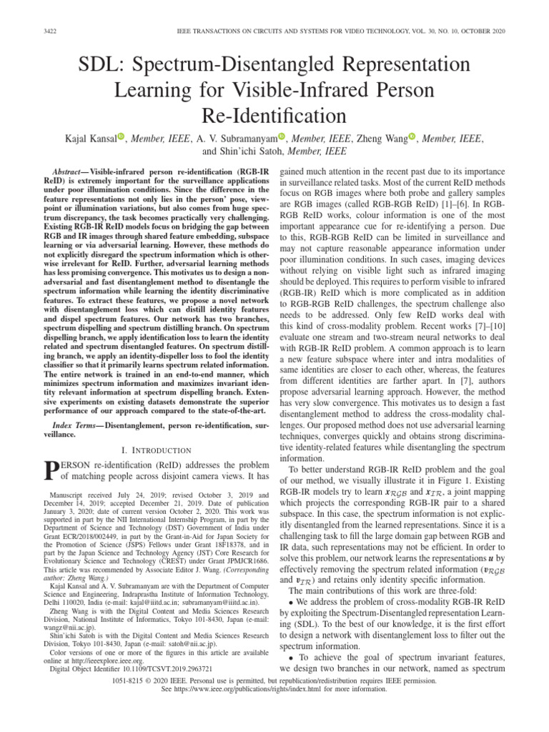 SDL Merged Merged | PDF | Infrared | Machine Learning