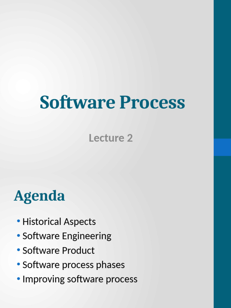 Lecture 2 - Software Process | PDF | Software Testing | Software ...