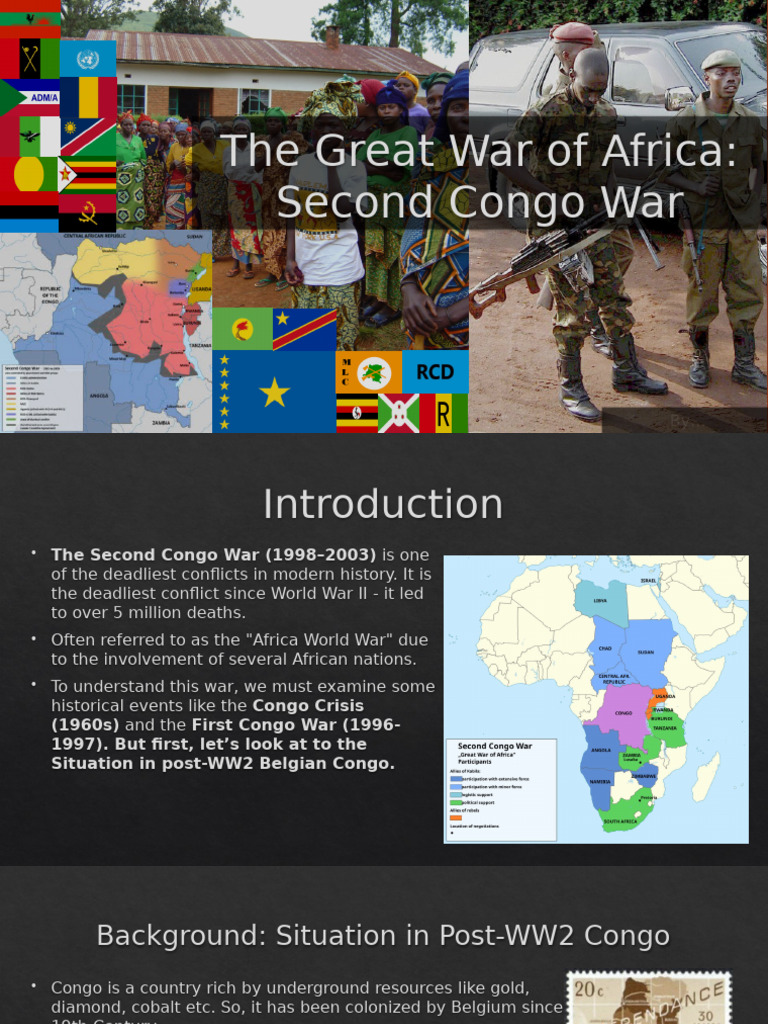 English presentation about Congo wars | PDF | Democratic Republic Of ...