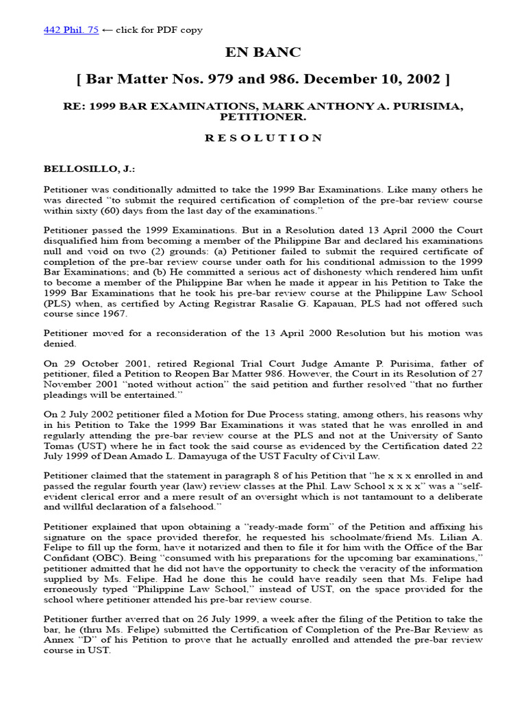 2 Diff Bar Matters in One | PDF | Lawyer | Justice